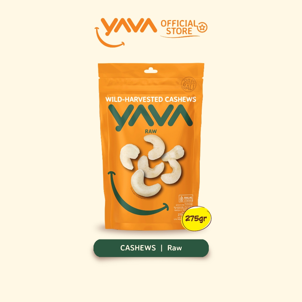 Jual YAVA Cashew Raw 275g | Shopee Indonesia
