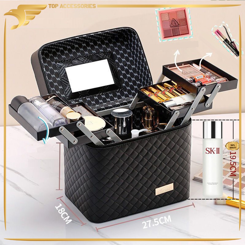 Jual KOTAK MAKEUP /BOX MAKEUP /BEAUTY CASE /TEMPAT KOSMETIK /KOTAK ...