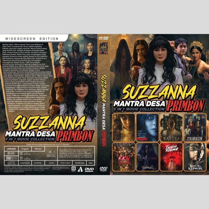 Jual Kaset Koleksi Film Horror Suzzanna Mantra Desa Primbon 2024 ...