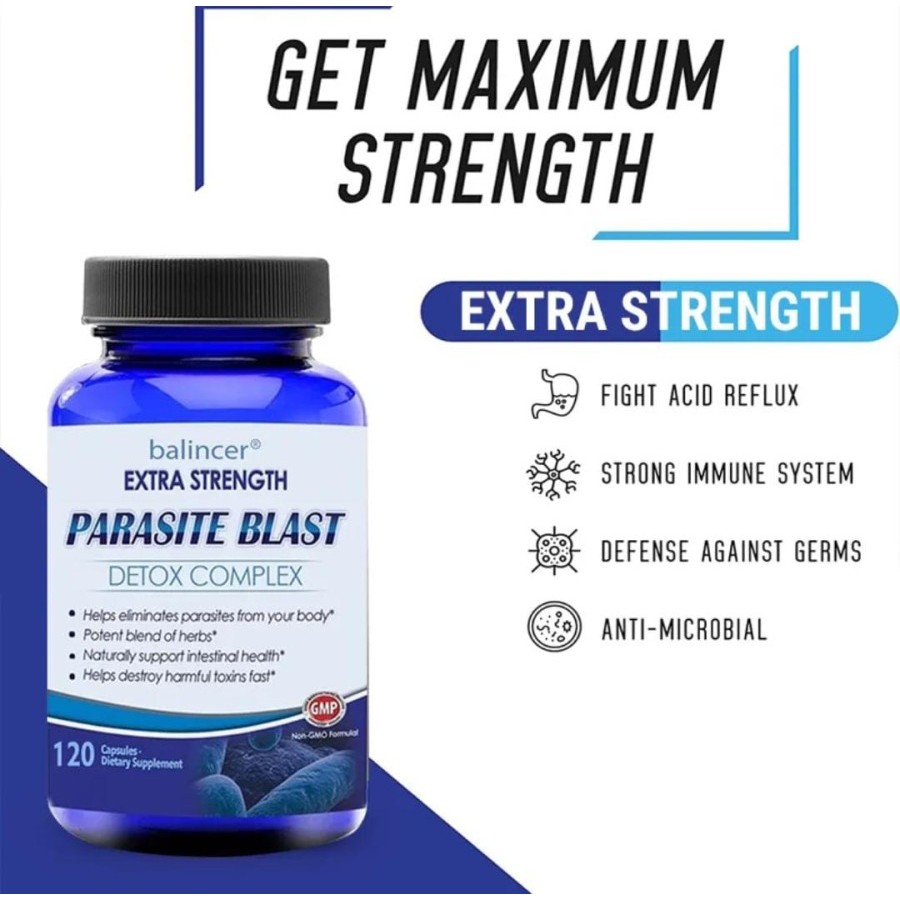 Jual BALINCER EXTRA STRENGTH PARASITE BLAST DETOX COMPLEX ORIGINAL ...