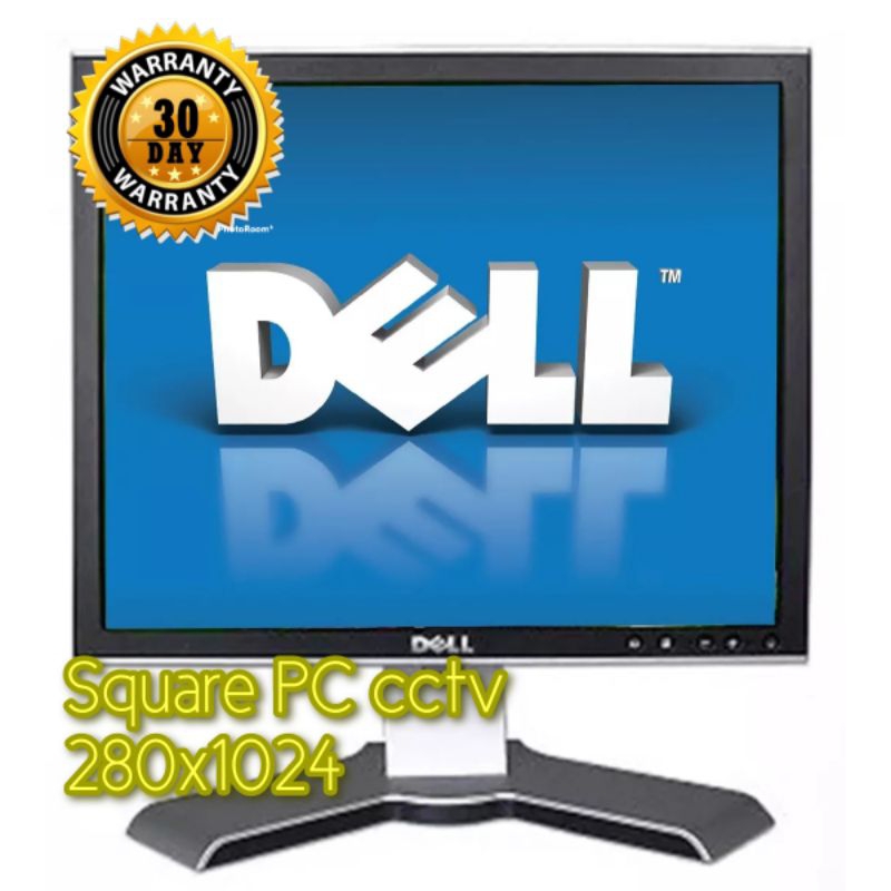 Jual Monitor Komputer Pc Lcd Dell 17" Square e178fpc | Shopee Indonesia
