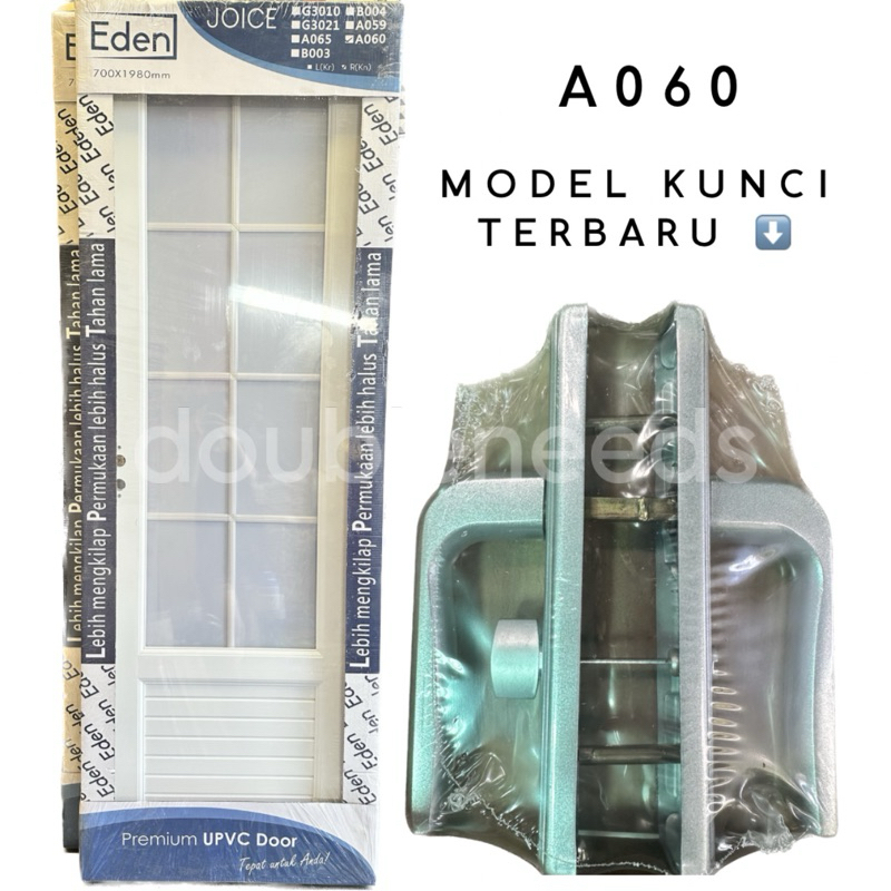 Jual PINTU UPVC EDEN KACA A060 / PINTU EDEN KAMAR MANDI / PINTU KAMAR MANDI | Shopee Indonesia