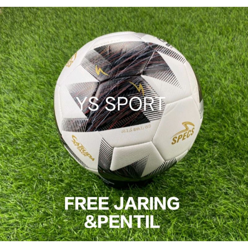 Jual BOLA SEPAK SPECS GARUDA ATTACK 23 SIZE 5 WHITE BLACK GRATIS JARING ...