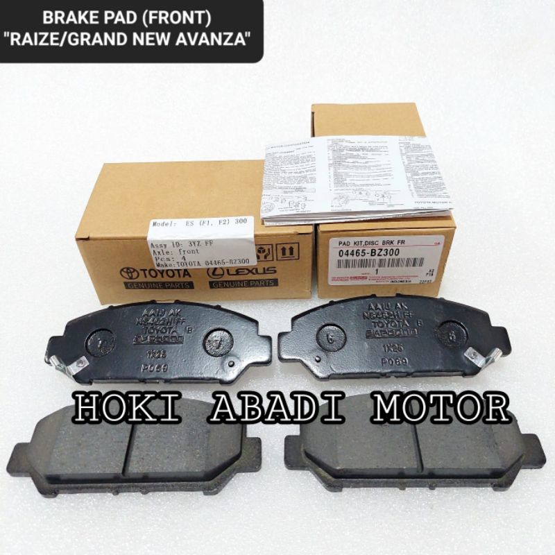 Jual Brake Pad Kampas Rem Depan Toyota Raize/Grand New Avanza 04465 ...