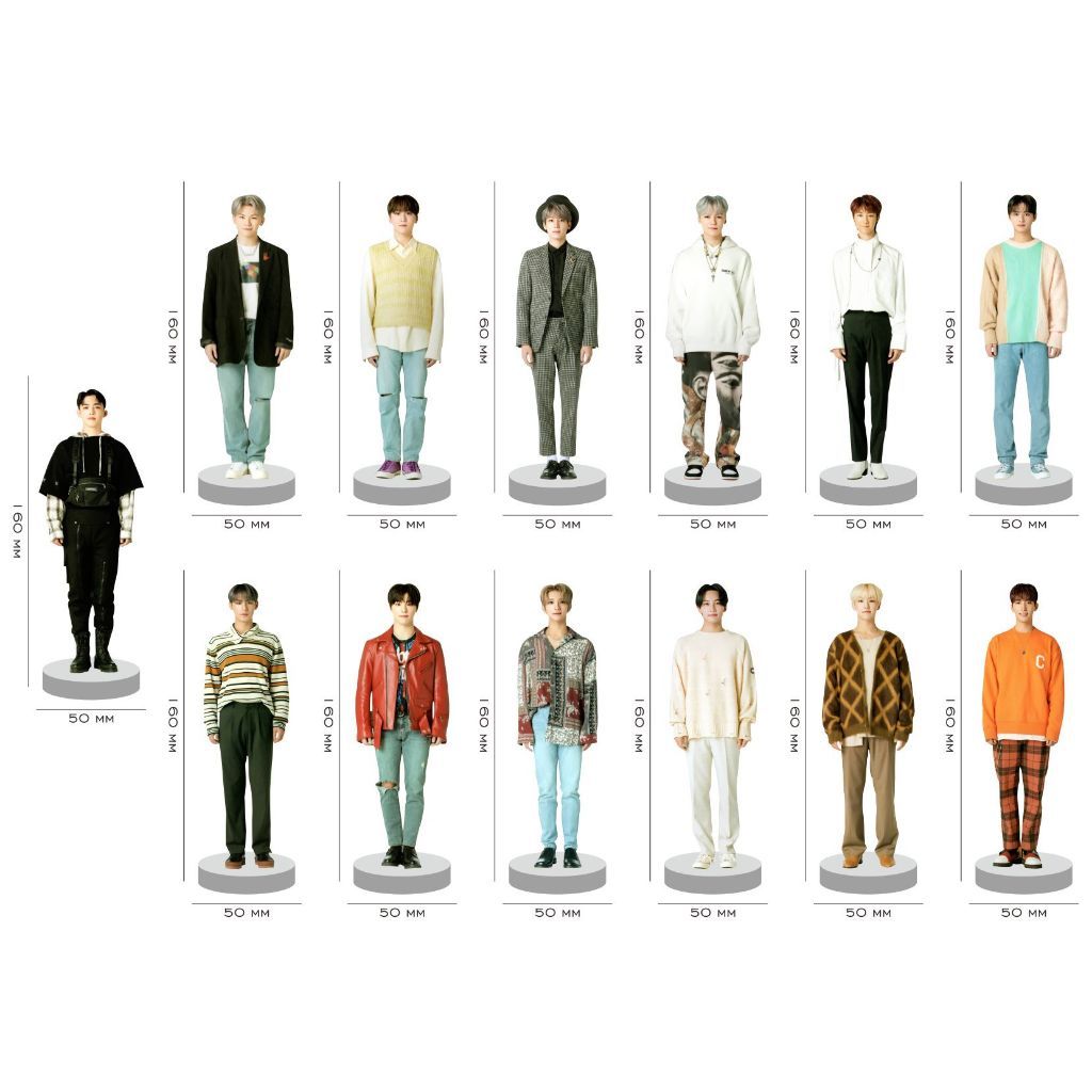 Jual STANDEE FIGURE KPOP SEVENTEEN SEASON GREATING VERSION | Shopee ...