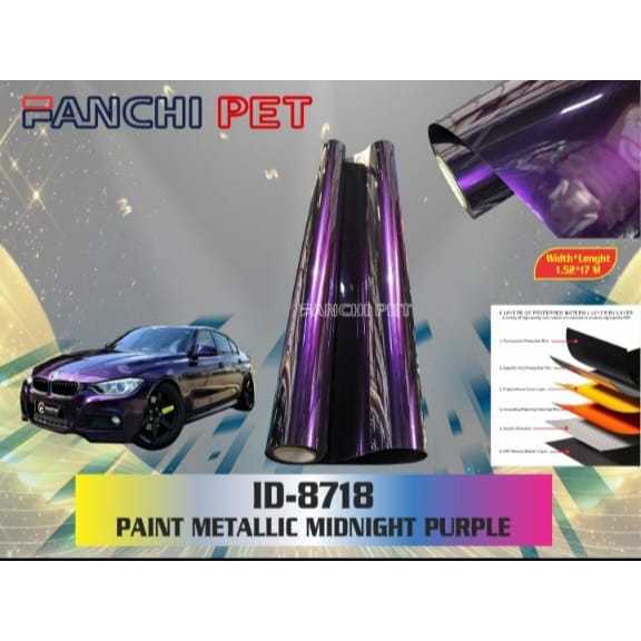 Jual RB 50CM Sticker FANCHI ID-8718 Moonlight Paint Metallic Midnight ...
