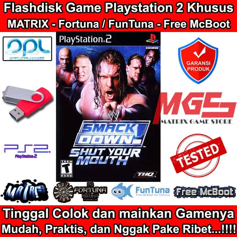 Jual Flashdisk Game PS2 PS 2 WWE SmackDown Smack Down - Shut Your Mouth | Shopee Indonesia