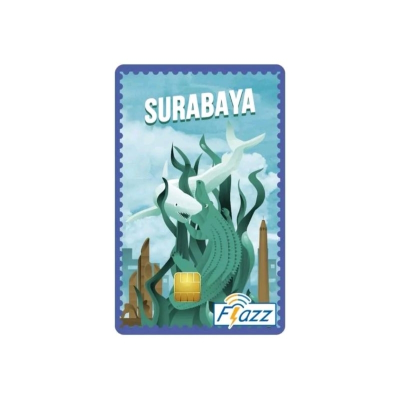 Jual Kartu Flazz BCA Limited Edition Kota Surabaya Gen 2 New Original ...
