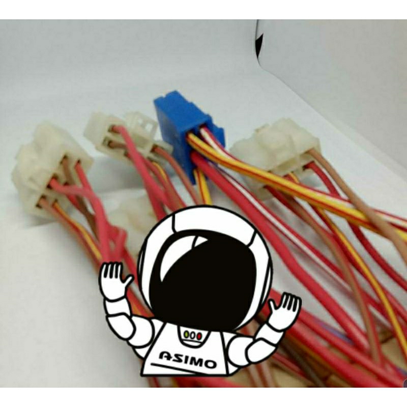 Jual soket Werstand resistor blower ac pin 2 / 3 / 4 / 6 original ...