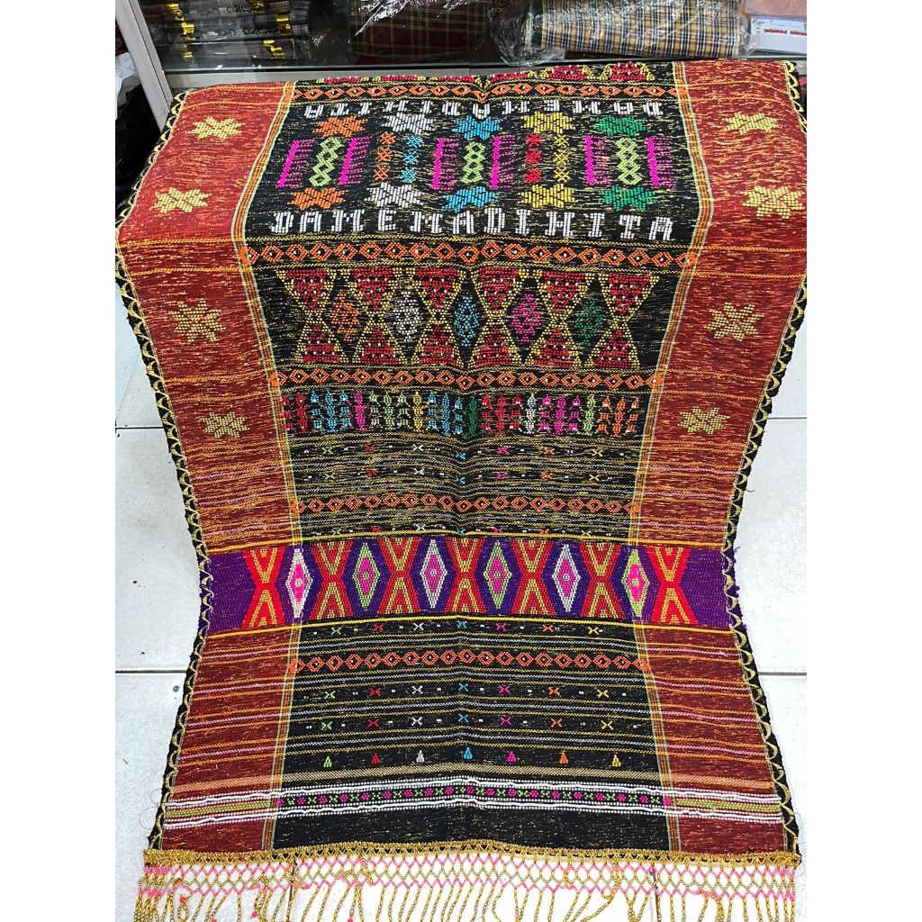 Jual Ulos sadum batak ulos motif bonggit angkola toba | Shopee Indonesia