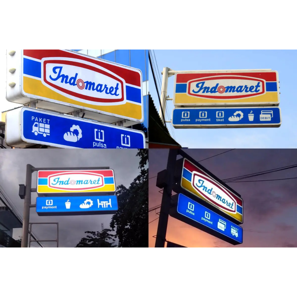 Jual Neon Box Indoor Outdoor 120cm x 240cm Premium Custom 2 Sisi ...