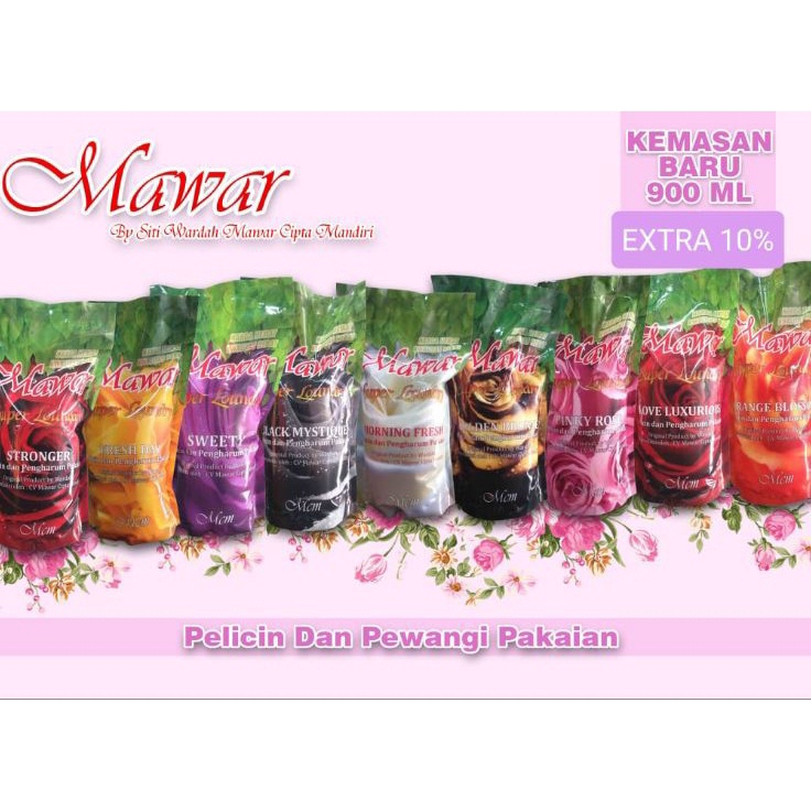Jual Big Star Pewangi Pelicin Pakaian Laundry Mawar MSL Indonesia ...