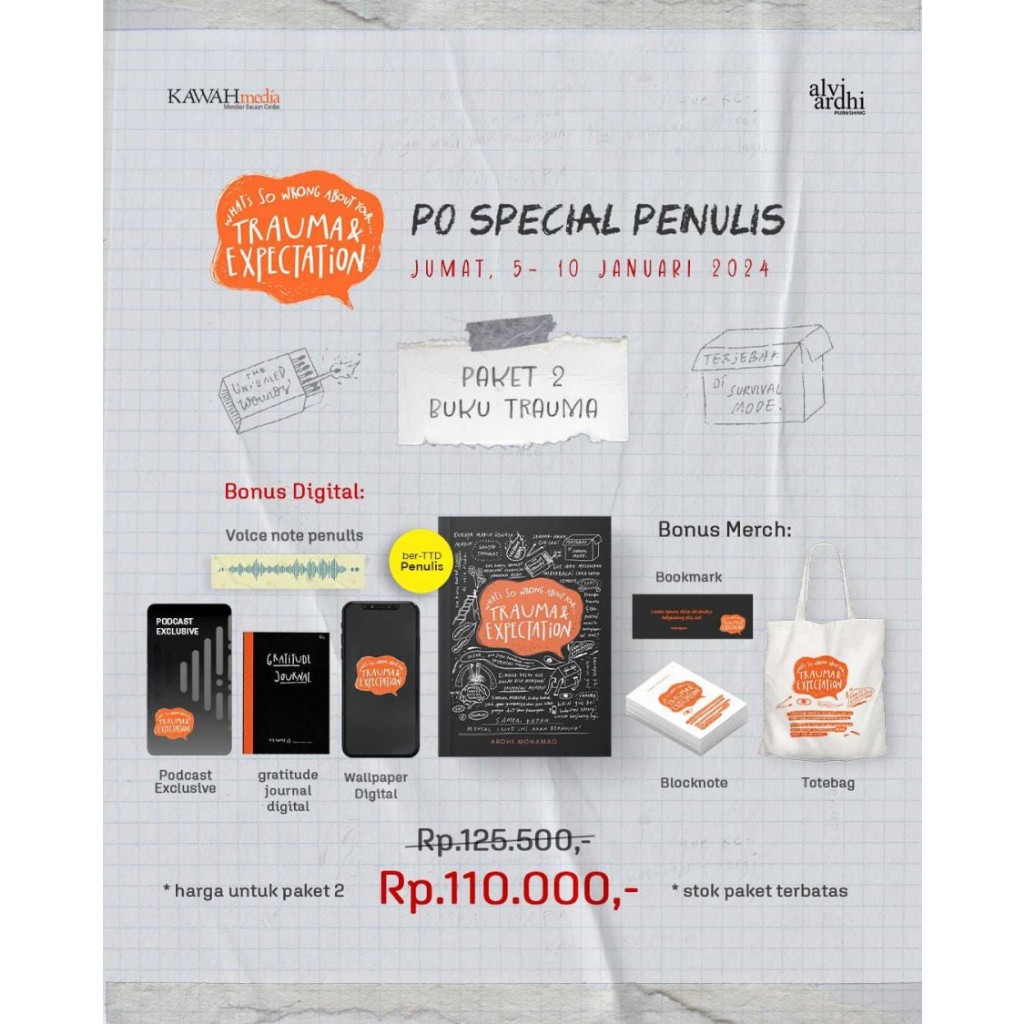 Jual Buku What So Wrong About Your Trauma & Expectation - Ardhi Mohamad ...