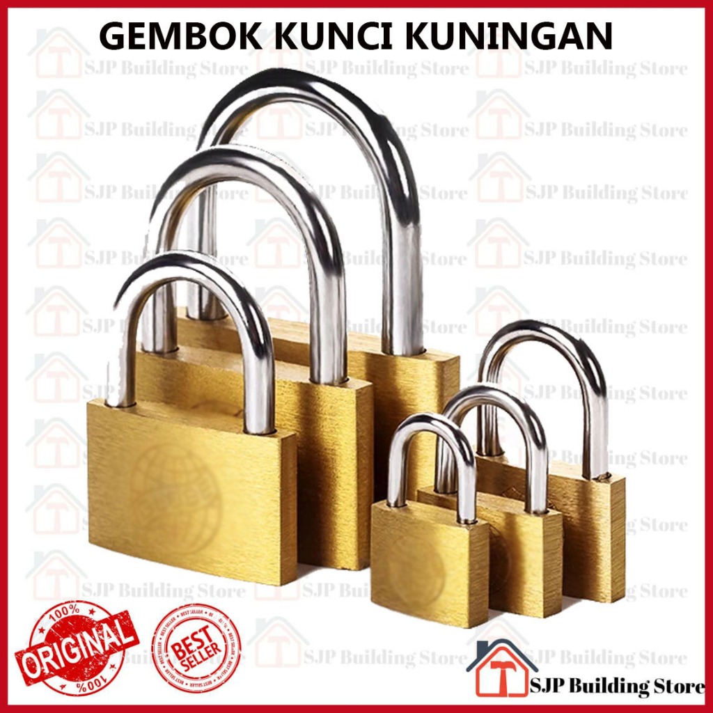 Jual Gembok Pintu / Pagar 20mm / 25mm / 30mm / 38mm / 50mm / 60mm ...