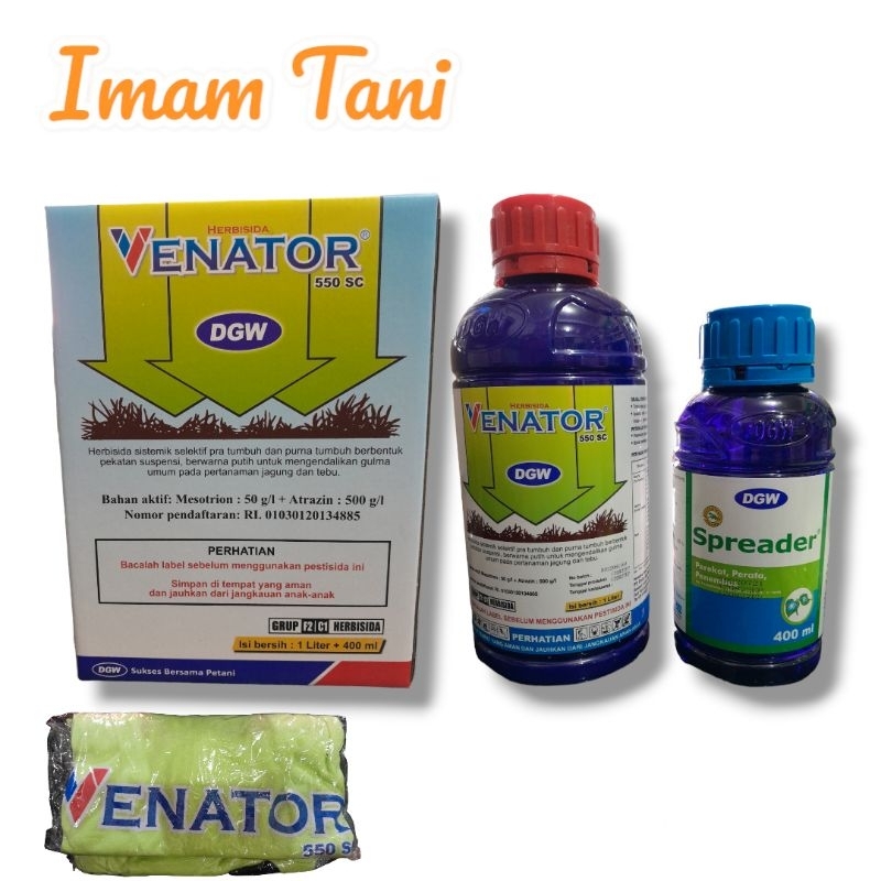 Jual Venator550 SC- Herbisida Rumput Jagung- DGW- Bahan Aktif Mesotrion ...