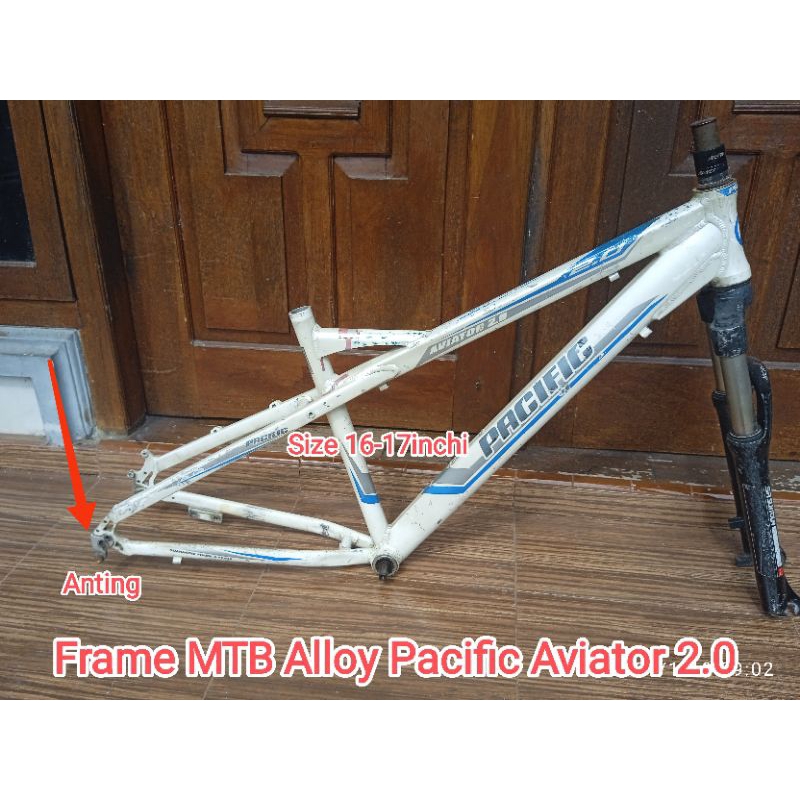 Jual Frame MTB Alloy Pacific Aviator + Fork | Shopee Indonesia