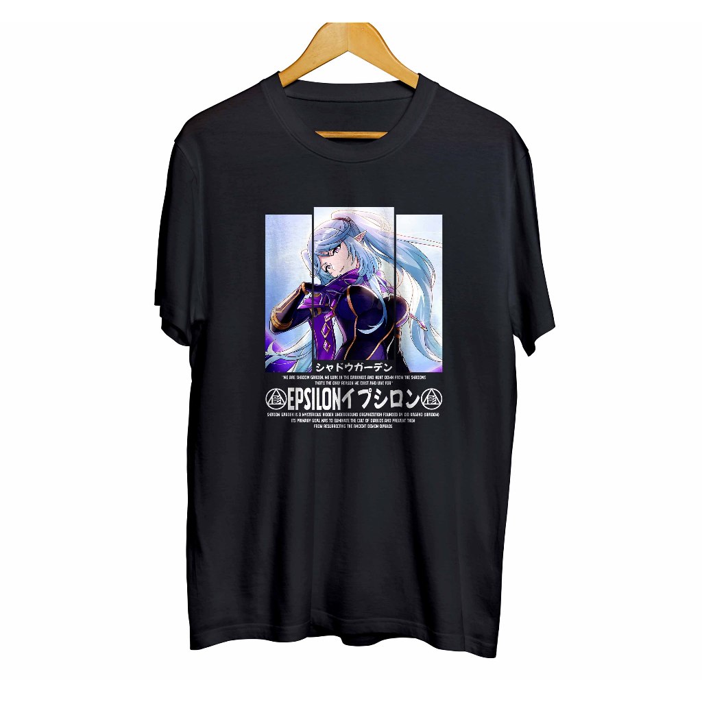 Jual Kaos distro infinite anime SHADOW GARDEN EPSILON MOON - THE ...