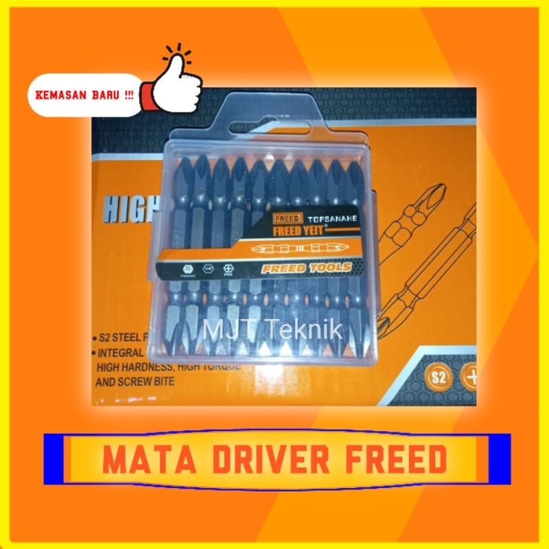 Jual Termurah!!! Freed Screwdriver Bits Mata Obeng Gypsum Size PH2 X ...