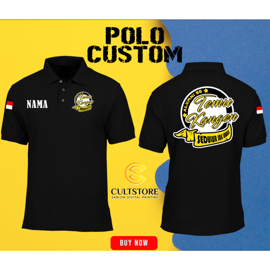 Jual POLO CUSTOM TEMU KANGEN ALUMNI TERBARU BISA REQWES DESAIN SESUKA ...