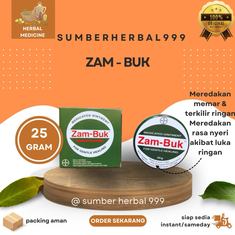 Jual Zambuk 25gr ORIGINAL | Shopee Indonesia