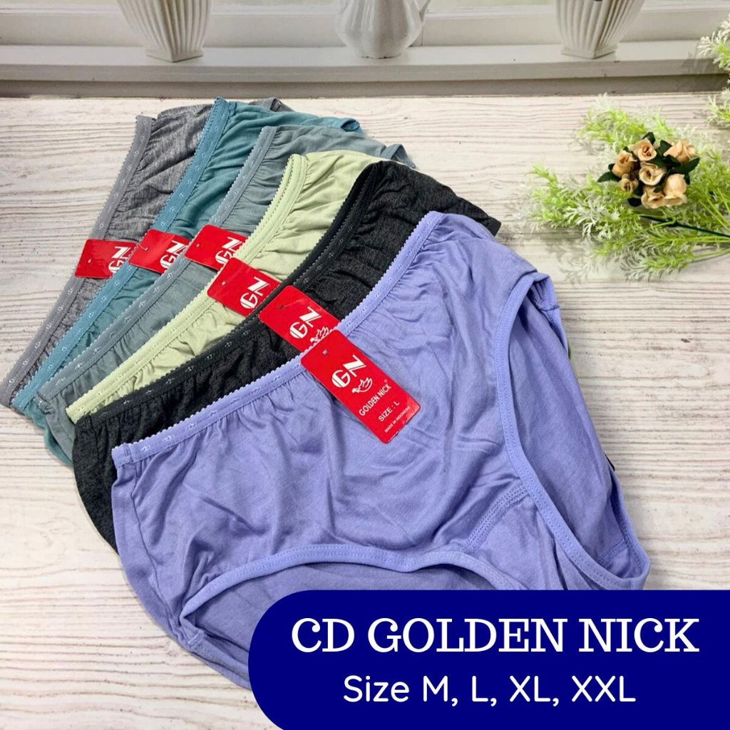 Jual CD Celana Dalam Golden Nick Warna Cerah dan Gelap - Celana Dalam (CD) Golden Nick Katun ...