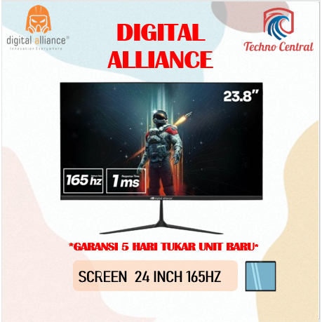 Jual DIGITAL ALLIANCE LED MONITOR IPS 24 INCH 165HZ | Shopee Indonesia