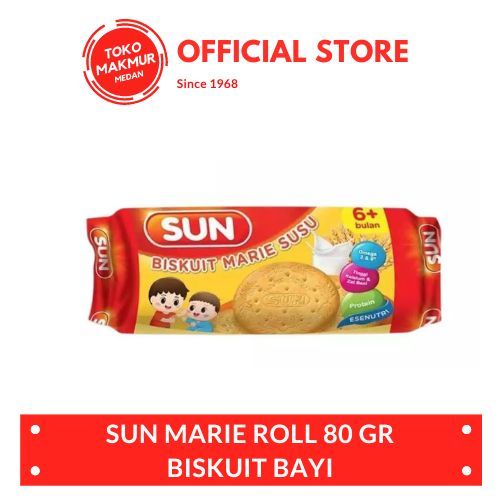 Jual SUN MARIE ROLL BISKUIT BAYI 80 GR | Shopee Indonesia