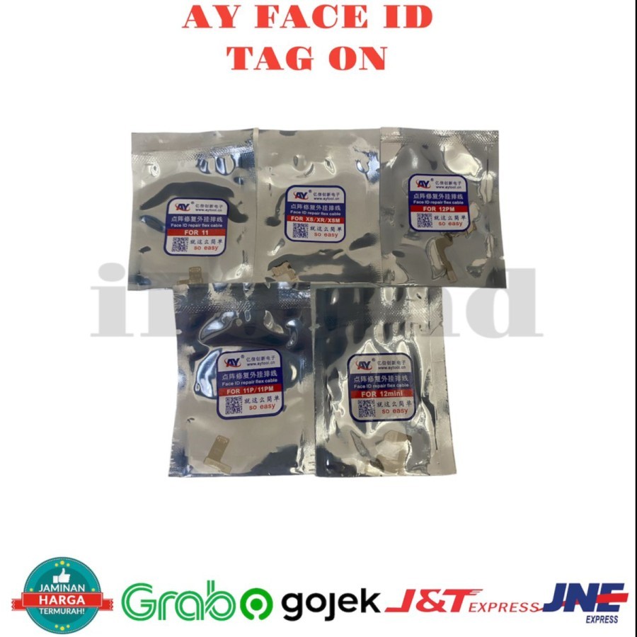Jual AY FLEXIBLE FACE ID TAG ON XS - XR - XS MAX AY FACE ID TAG ON ...