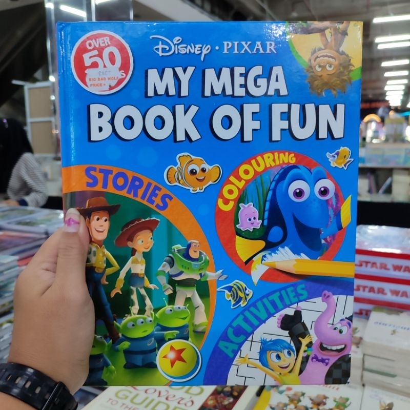 Jual BIG BAD WOLF BOOKS MY MEGA BOOK OF FUN : DISNEY PIXAR - BUKU ANAK ...