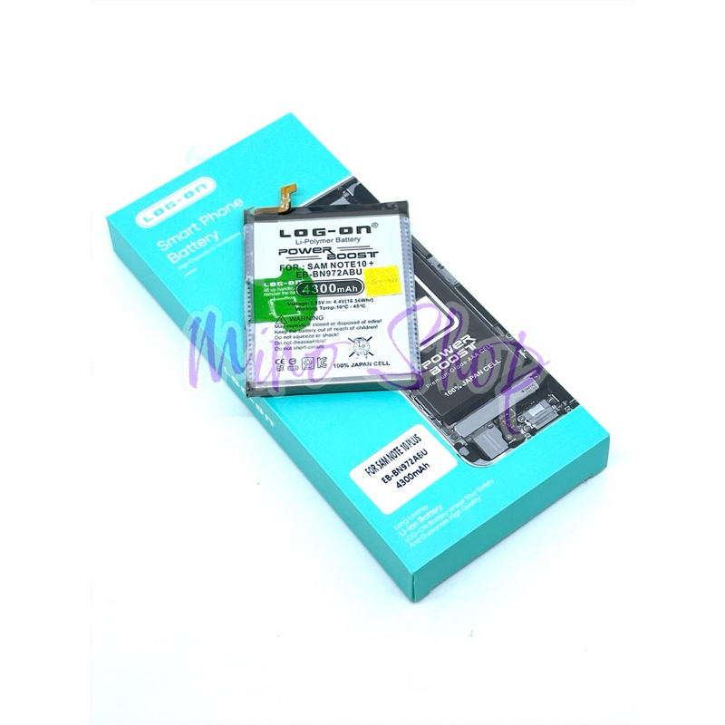 Jual BATERAI LOG ON SAMSUNG NOTE 10 PLUS NOTE 10+ EB-BN972ABU POWER ...