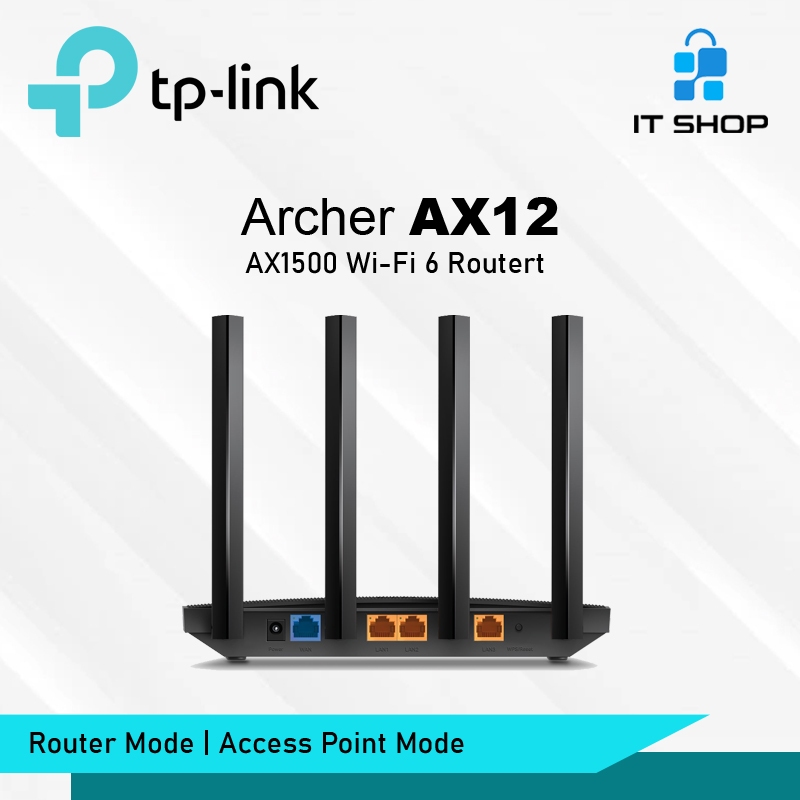 Jual TP-Link Archer AX12 AX1500 Wi-Fi 6 Router | Shopee Indonesia