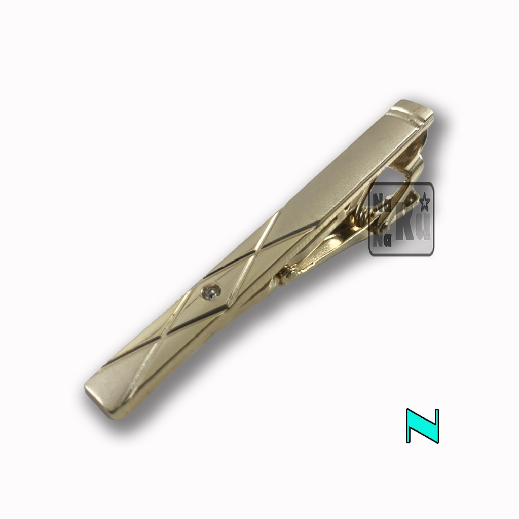 Jual Pin Dasi / Pin Tie / Penjepit Dasi Stylish Gold | Shopee Indonesia