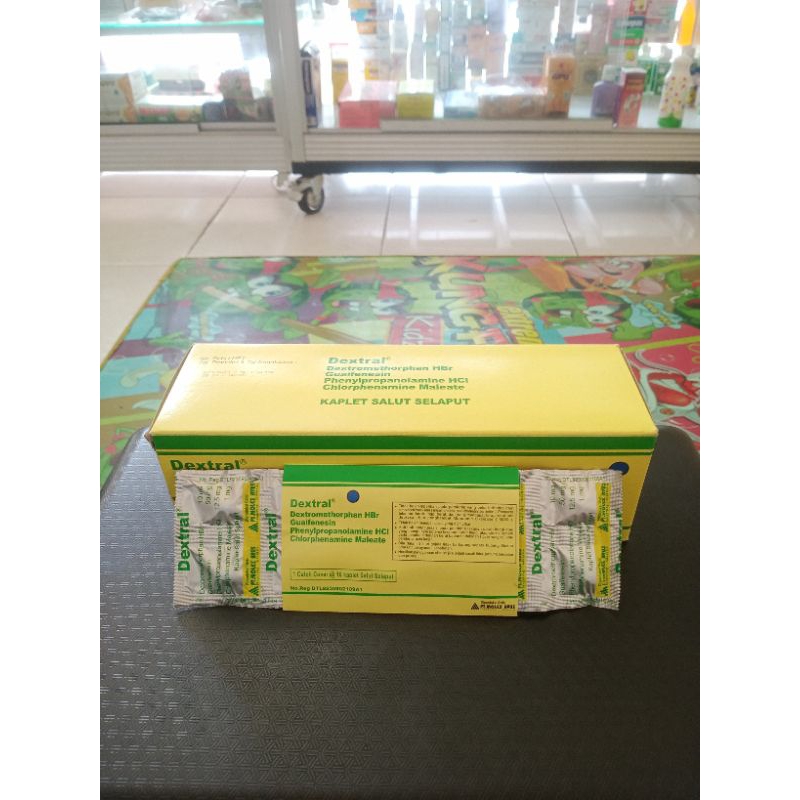 Jual Dextral Strip isi 10 Kaplet Untuk Meringankan Gejala Batuk, Pilek ...