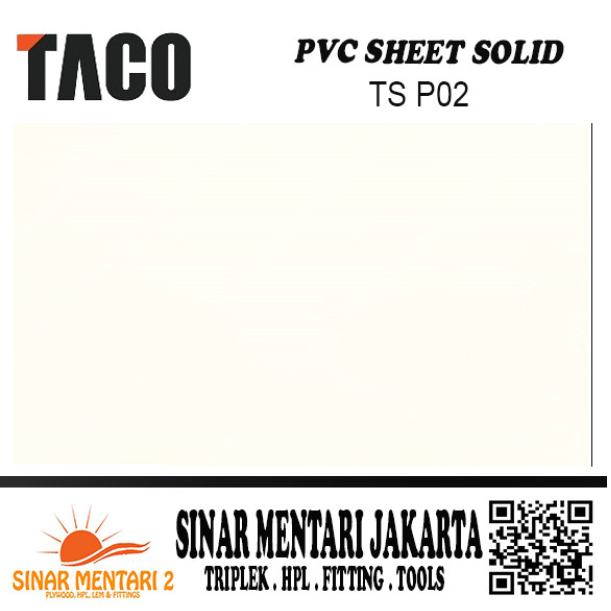 Jual TACO SHEET PVC SOLID TS P02 | Shopee Indonesia