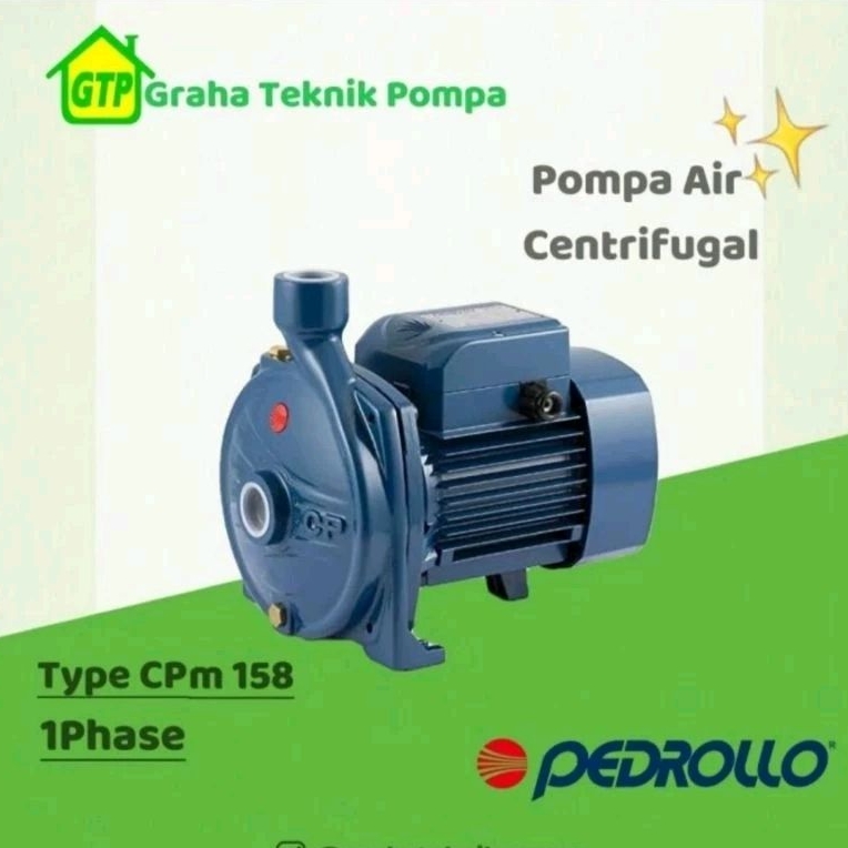 Jual Pedrollo Pompa Air Multistage Centrifugal 4CPM 100 Pompa Transfer ...