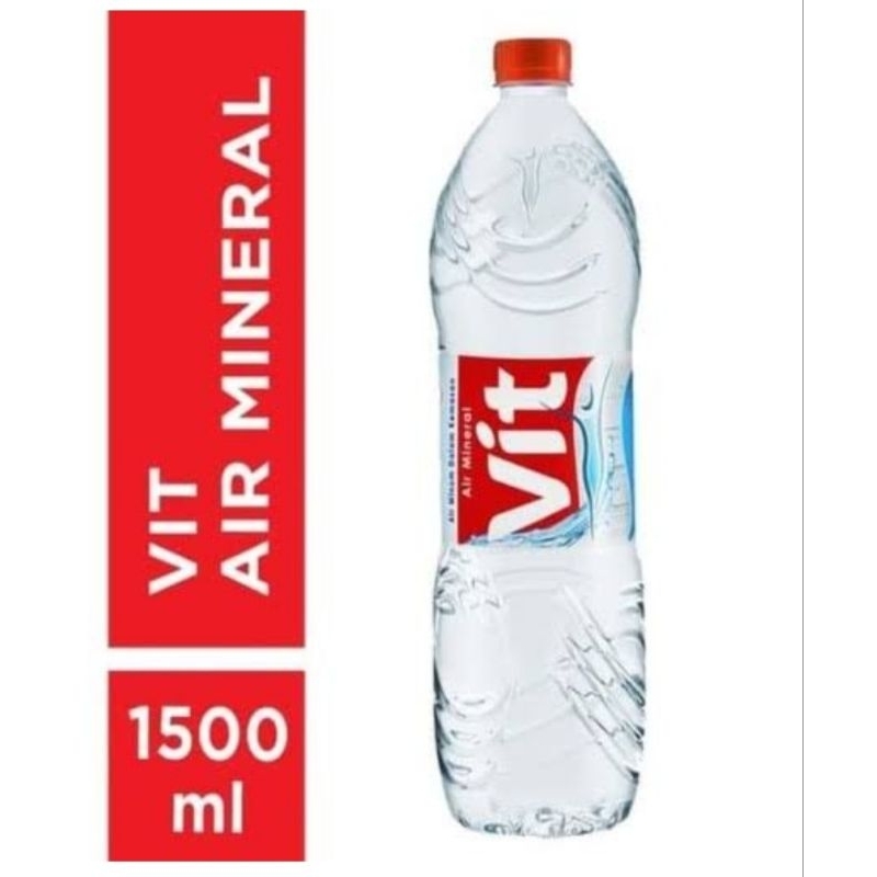 Jual AIR MINERAL VIT 1.5 LITER (1 PCS) | Shopee Indonesia