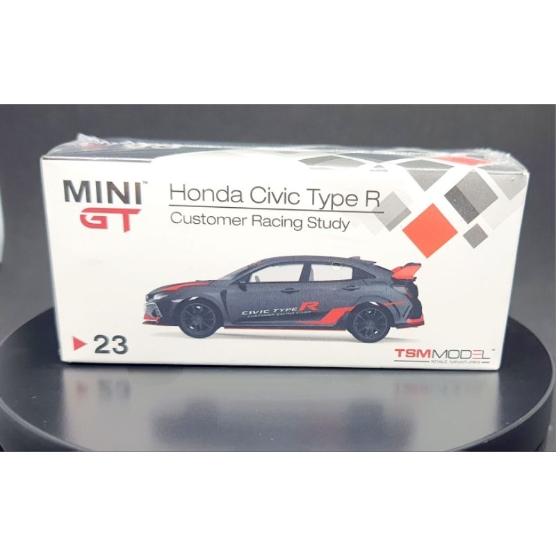 Jual Mini GT Honda Civic Type R Racing Study TSM Model #23 Black ...