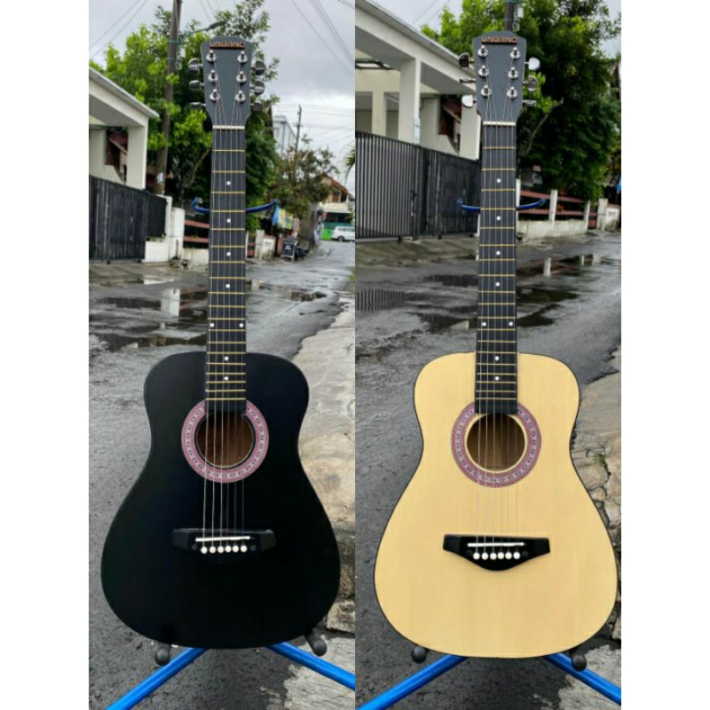 Jual GITAR JUNIOR 3/4 UNBRND J-21 BLACK / NATURAL | Shopee Indonesia