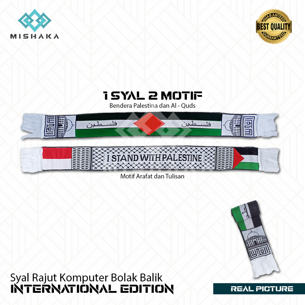 Jual Syal Rajut Palestina - Syal Rajut Komputer Motif Indonesia ...