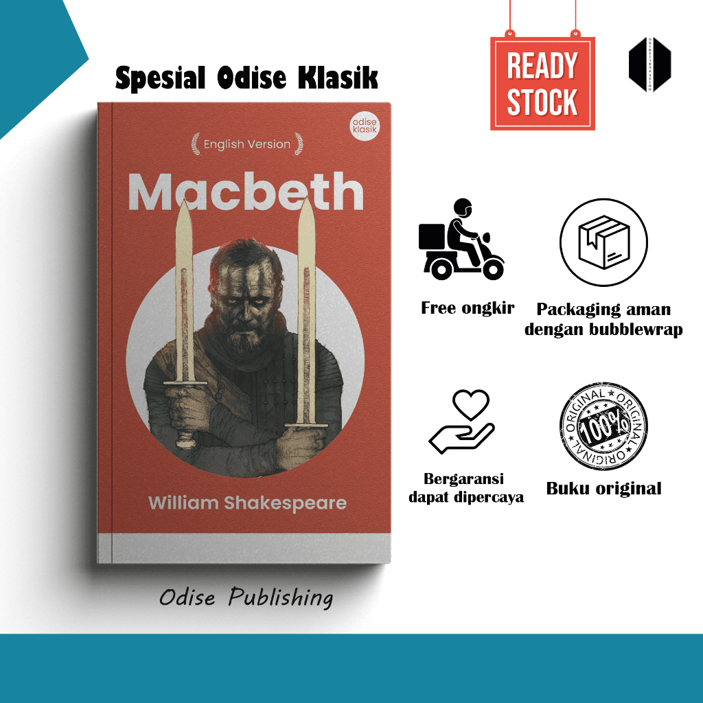 Jual Macbeth - Shakespeare (Odise Publishing) English Version Original | Shopee Indonesia