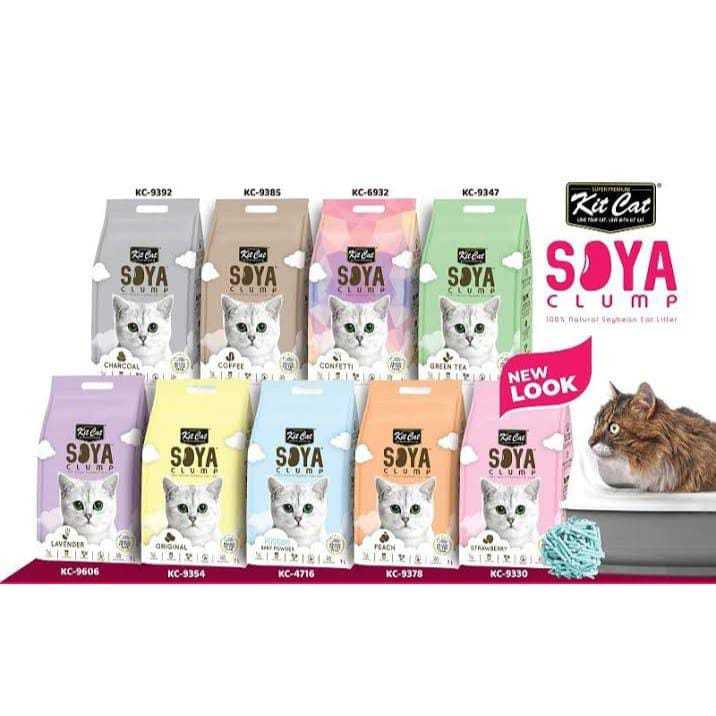 Jual Pasir Kucing Kit Cat Tofu Soya 7Lt KitCat Soybean Litter Soya ...