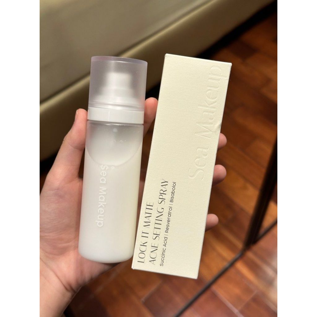 Jual Sea Makeup Lock It Matte Acne Setting Spray Membantu menjaga ...