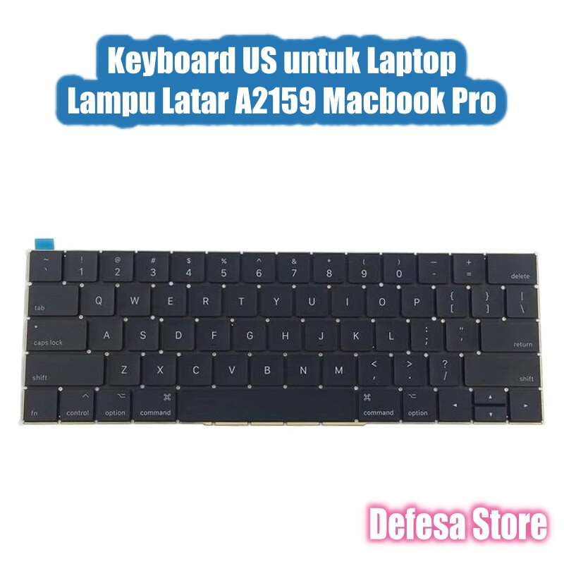 Jual Keyboard Macbook Pro 13" A2159 Tahun 2019 US | Shopee Indonesia