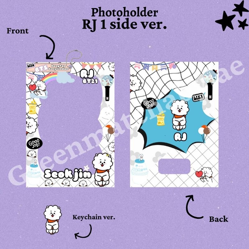 Jual [ Pre-Order] Cahol / Photo Holder Akrilik ~ BTS | BT21 | Shopee ...