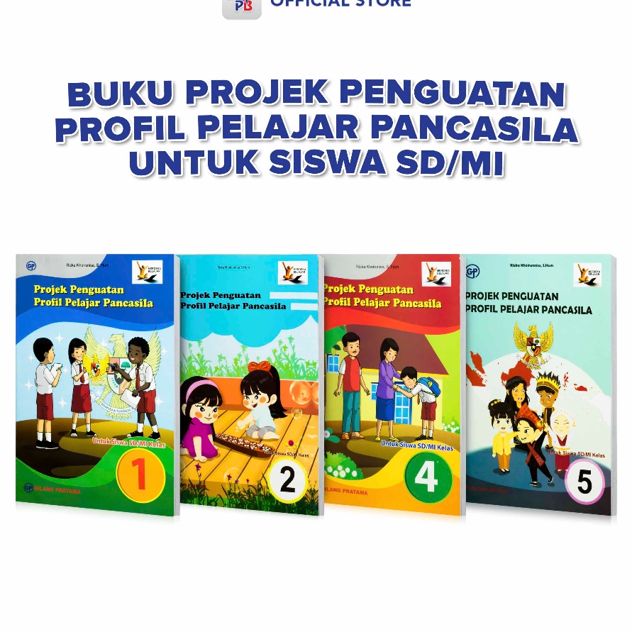 Jual STOK SIAP COD Buku Kurikulum Merdeka SD MI Kelas 1 5 Projek Penguatan Profil Pelajar ...