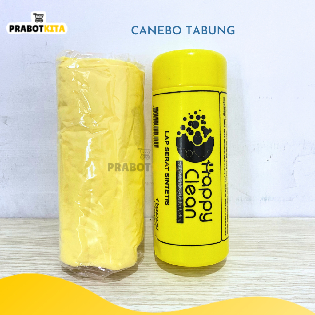 Jual Lap Canebo Tabung Besar Happy Clean / Kanebo Pengering Motor Anti ...