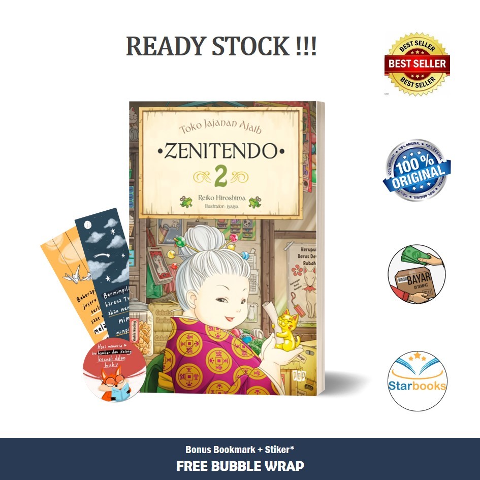 Jual Buku Toko Jajanan Ajaib Zenitendo 2 & 1 By Reiko Hiroshima - KPG ...