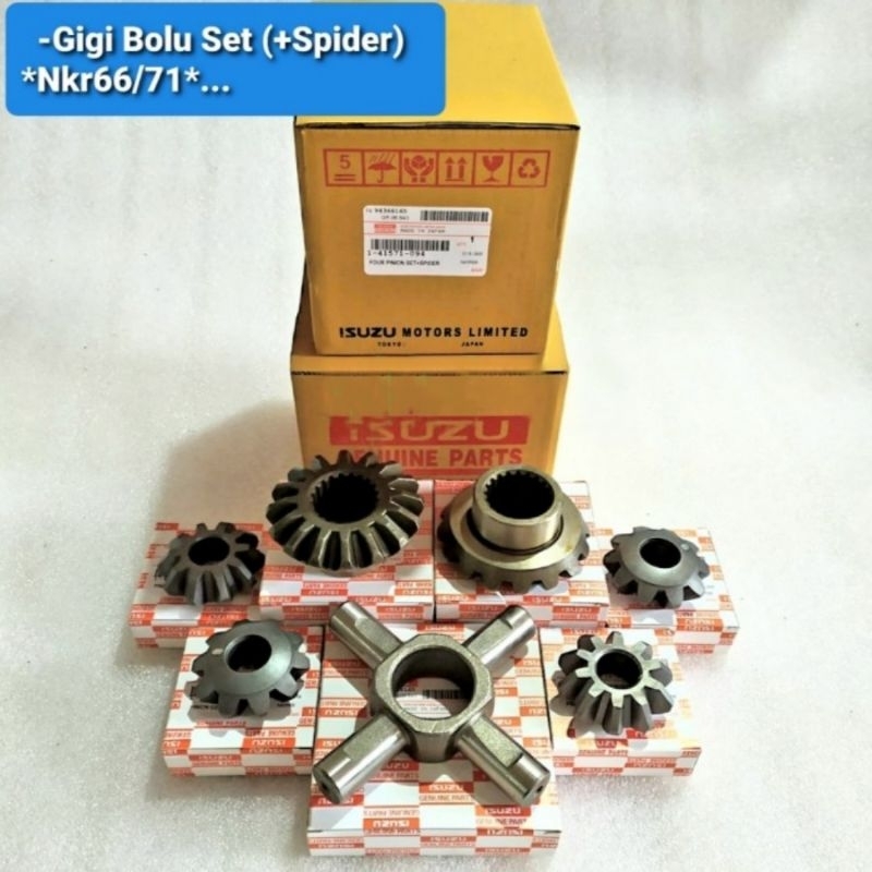 Jual Gear Gigi Bolu Gardan Set NKR66 NKR71 Merk Isuzu | Shopee Indonesia