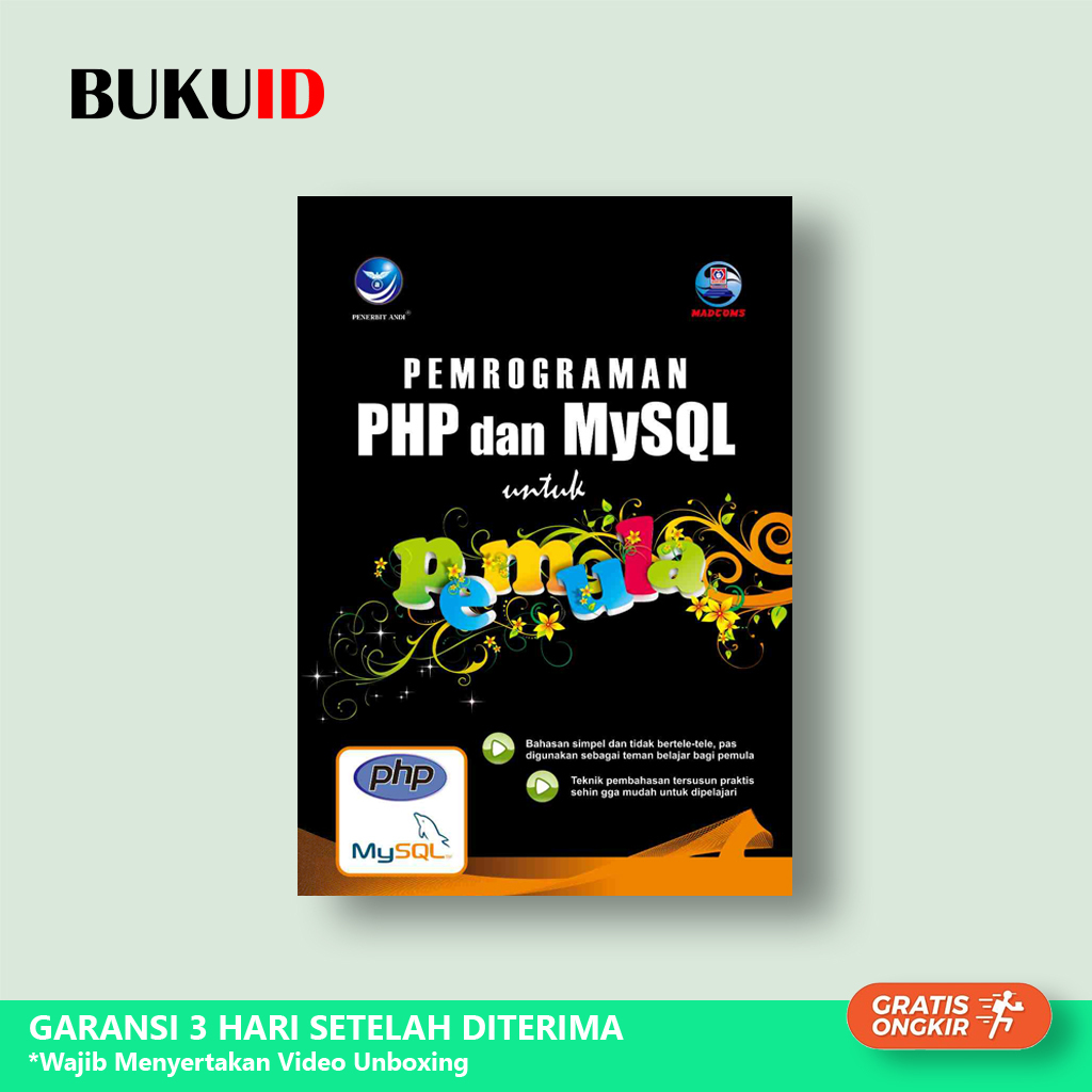 Jual Buku Pemrograman PHP Dan MySQL Untuk Pemula - Original | Shopee ...