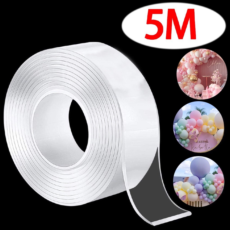 Jual 1 Set DIY Rantai Pengikat Balon 5m Alat Pompa Balon Knotter Inflator Nano Tape Tongkat ...